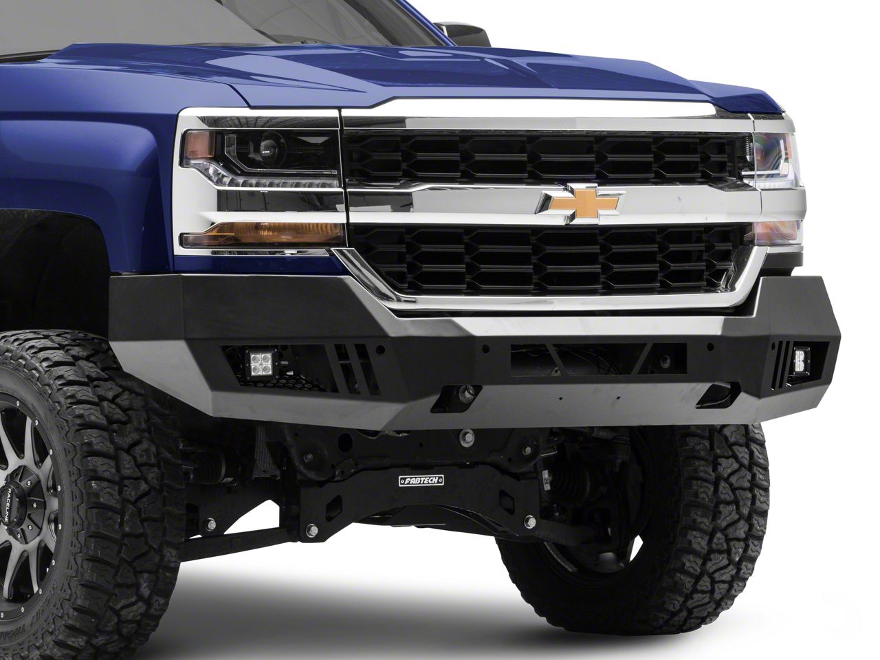 Barricade Silverado 1500 Extreme HD Front Bumper with LED Fog Lights ...