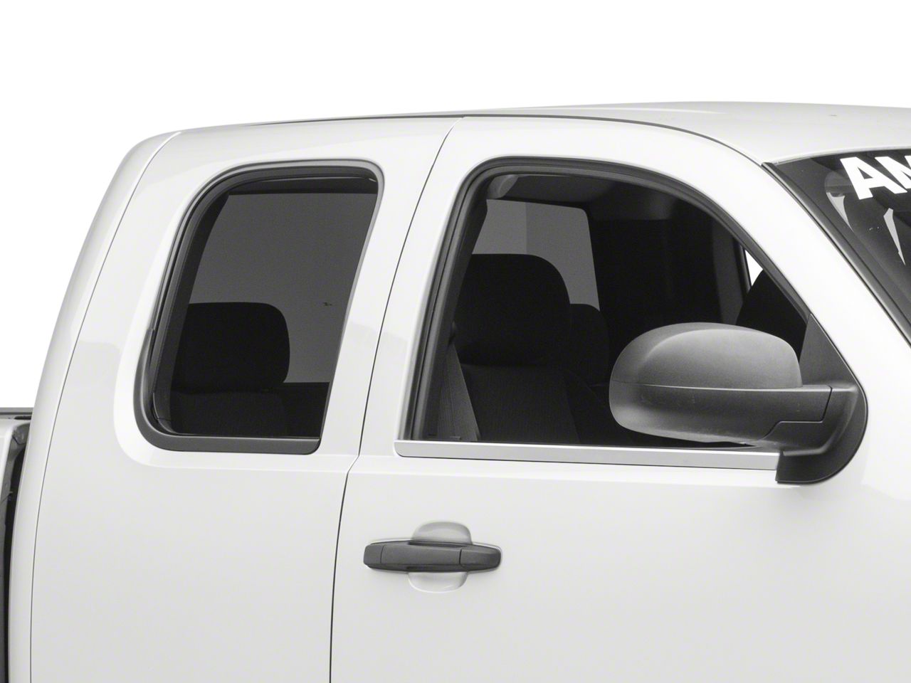 Putco Silverado 1500 Stainless Steel Window Trim S102038 (07-13 ...