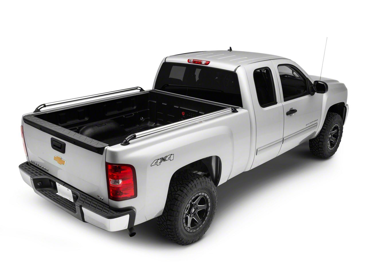 Putco Silverado 1500 Nylon Traditional Locker Side Bed Rails S102058 ...