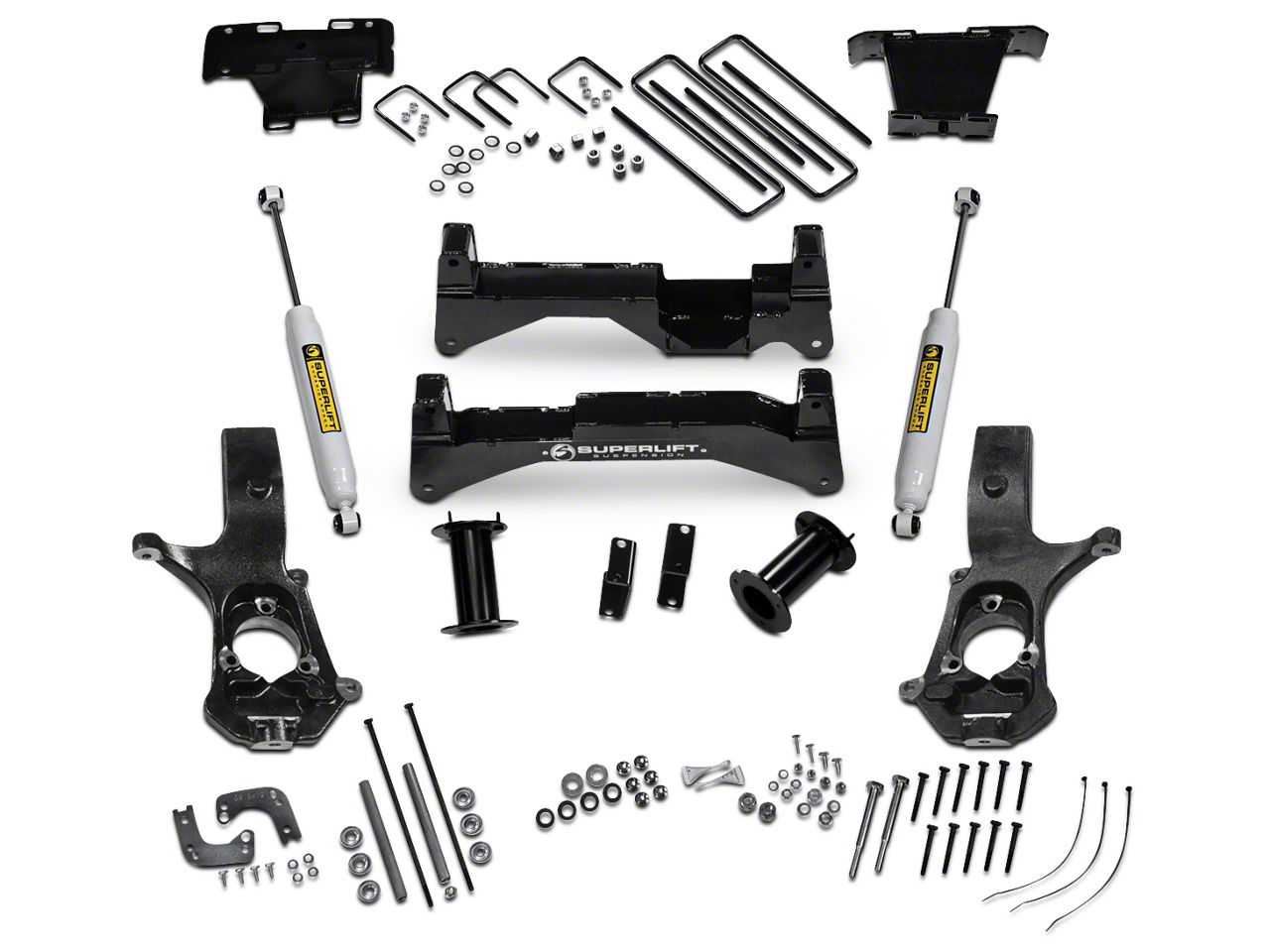 SuperLift Silverado 1500 8 Inch Suspension Lift Kit w/ Superide Shocks ...
