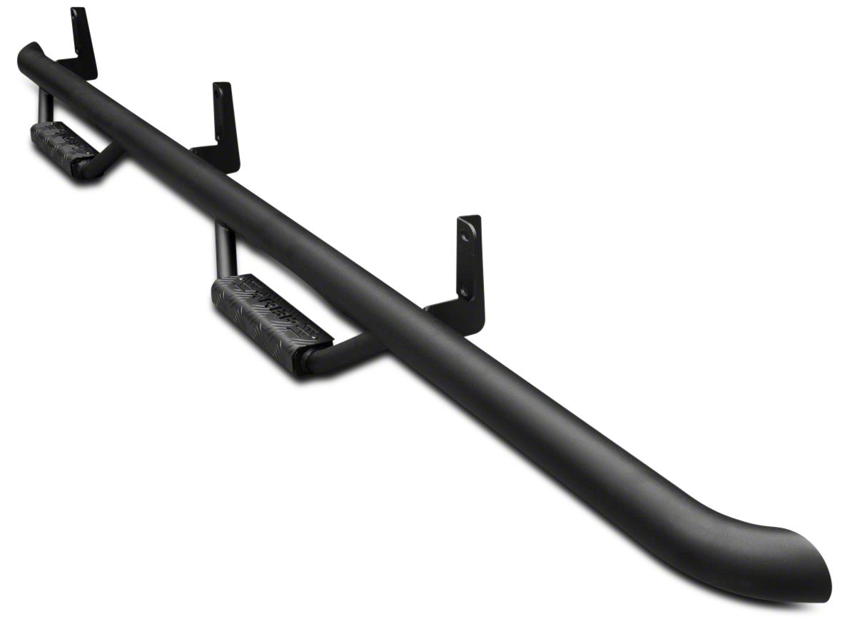 RBP Silverado RX-7 Wheel to Wheel Side Step Bars - Black S103431 (14-18 ...