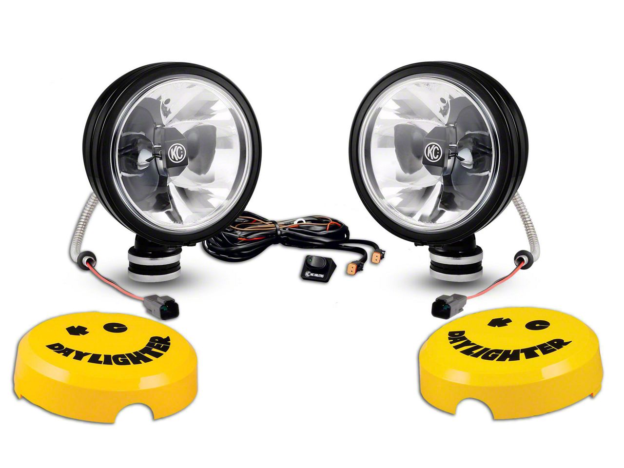KC HiLiTES Silverado 6 in. Black Gravity Daylight LED Round Light ...