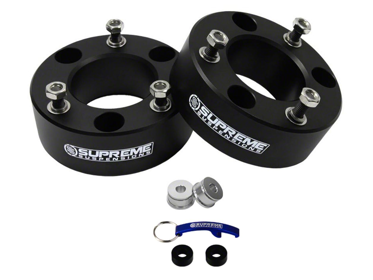 Supreme Suspensions Silverado 2.5 in. Pro Billet Front Strut Spacer ...