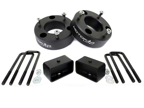 MotoFab Silverado 3 in. Front / 2 in. Rear Leveling Kit CH-3F-2R (07-18 ...