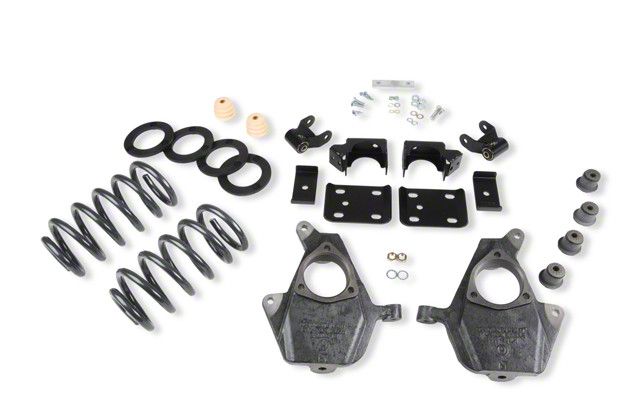 Belltech Silverado Lowering Kit - 3-4 in. Front / 7 in. Rear S107005 ...