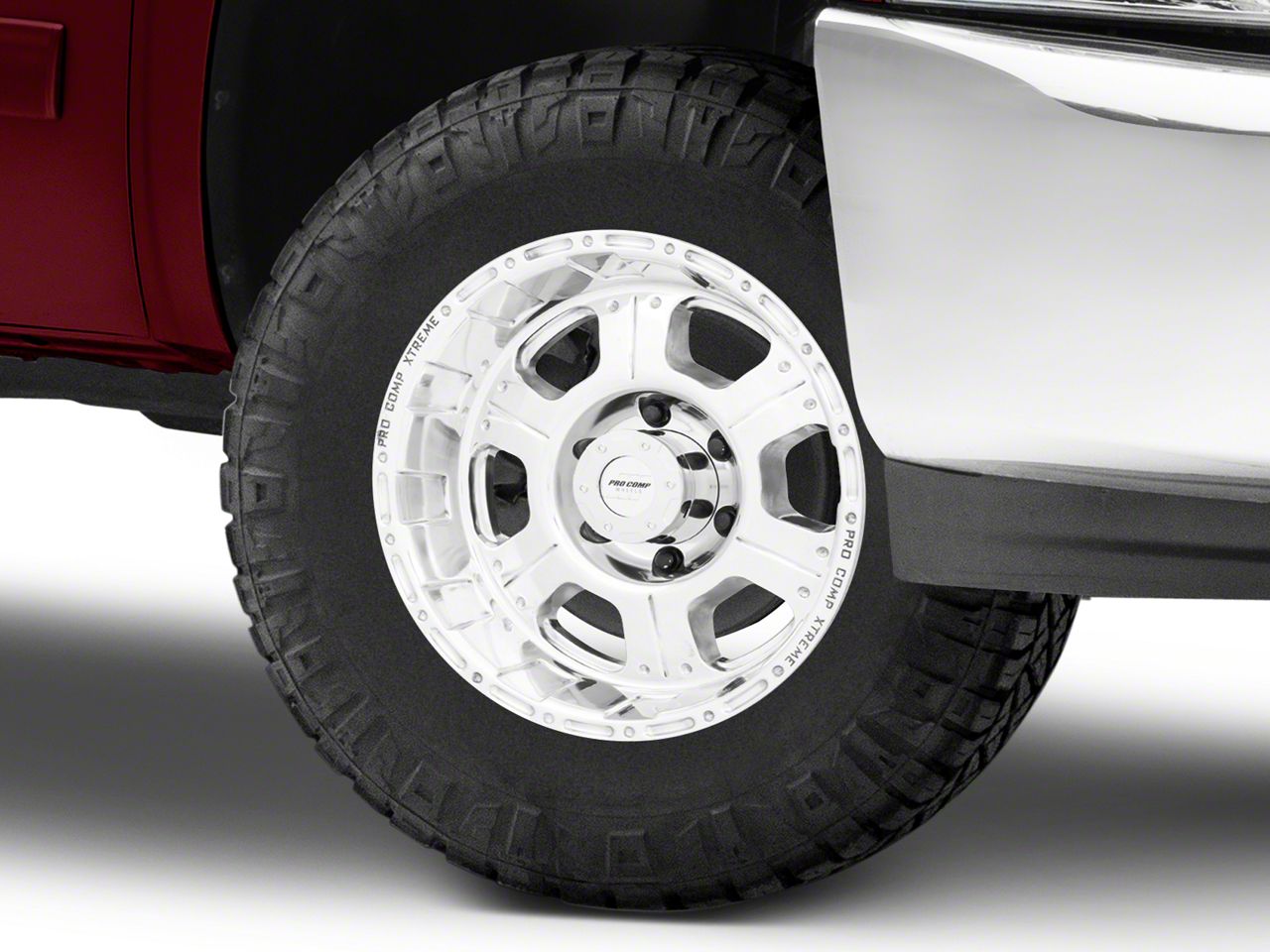 Pro Comp Wheels Silverado Kore Polished 6-Lug Wheel - 17x8; 0mm Offset ...
