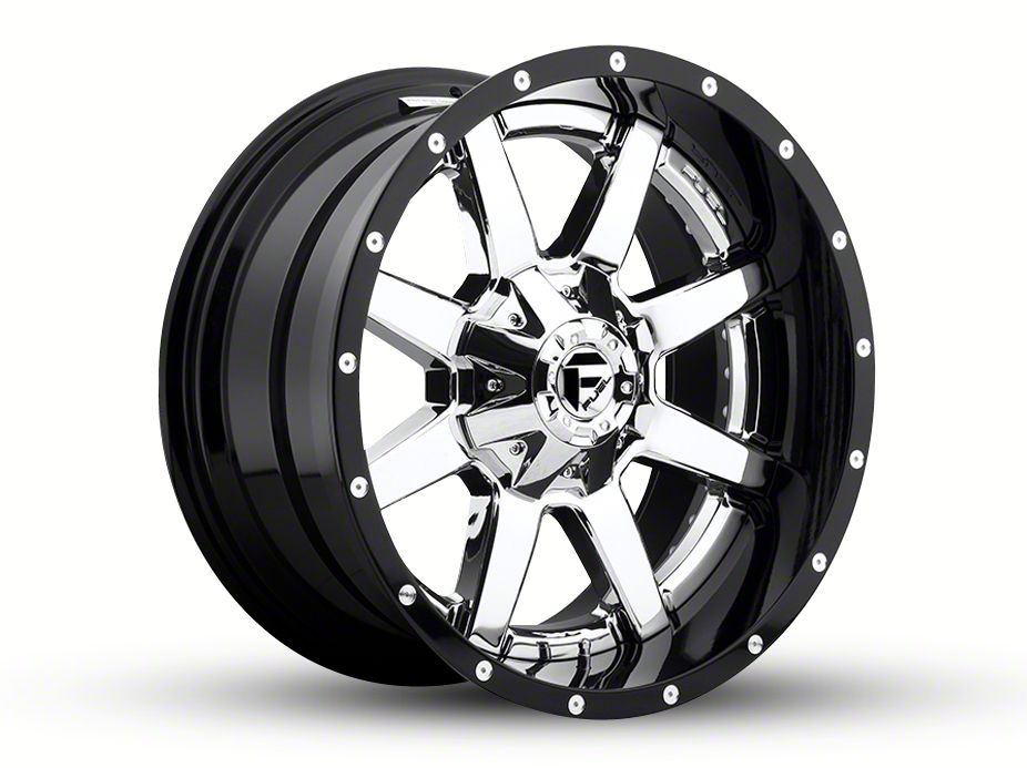 Fuel Wheels Silverado Maverick Chrome 6-Lug Wheel - 24x12; -44mm Offset ...