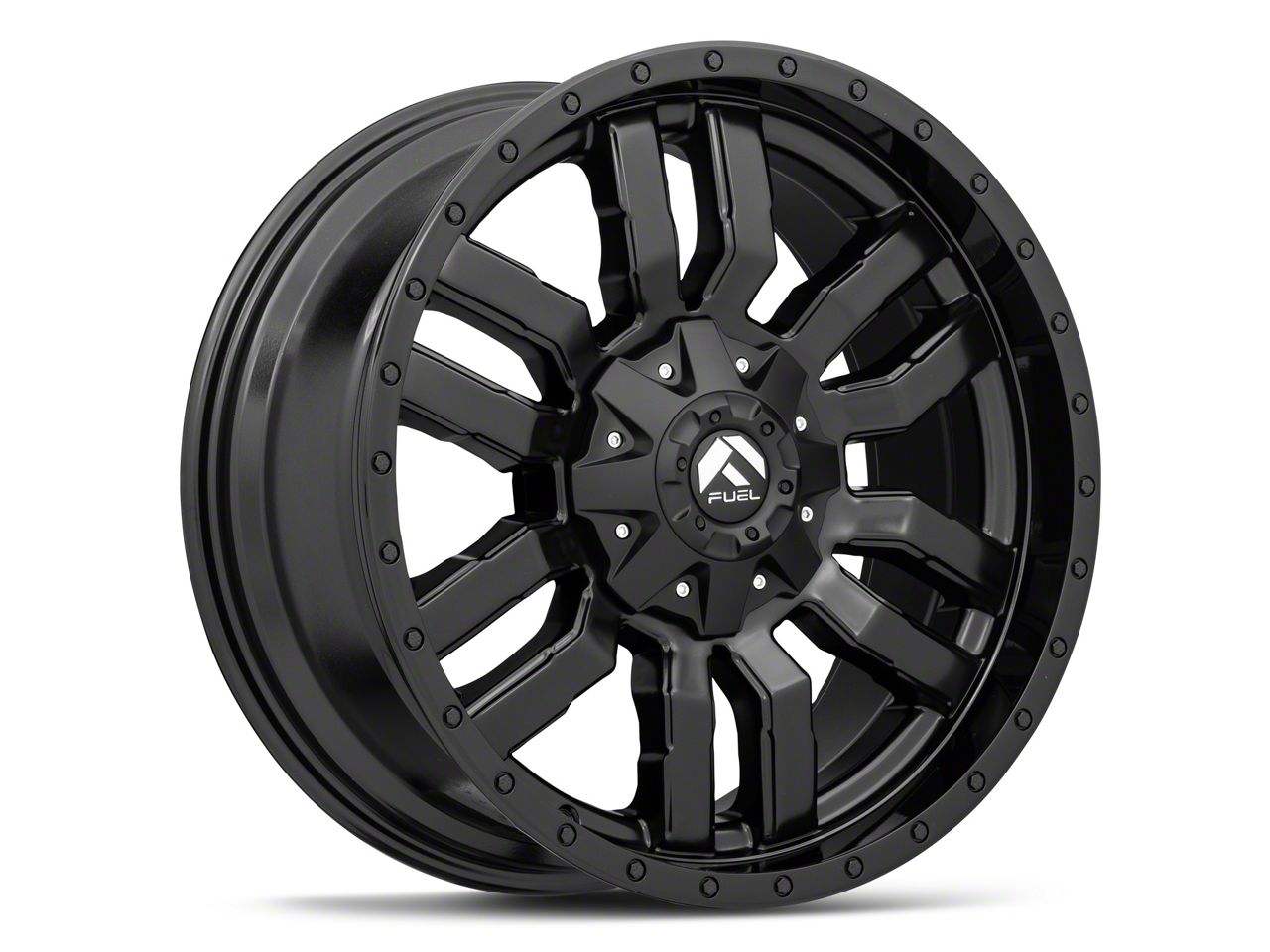Fuel Wheels Yukon Sledge Matte Black 6-Lug Wheel; 20x10; -18mm Offset ...