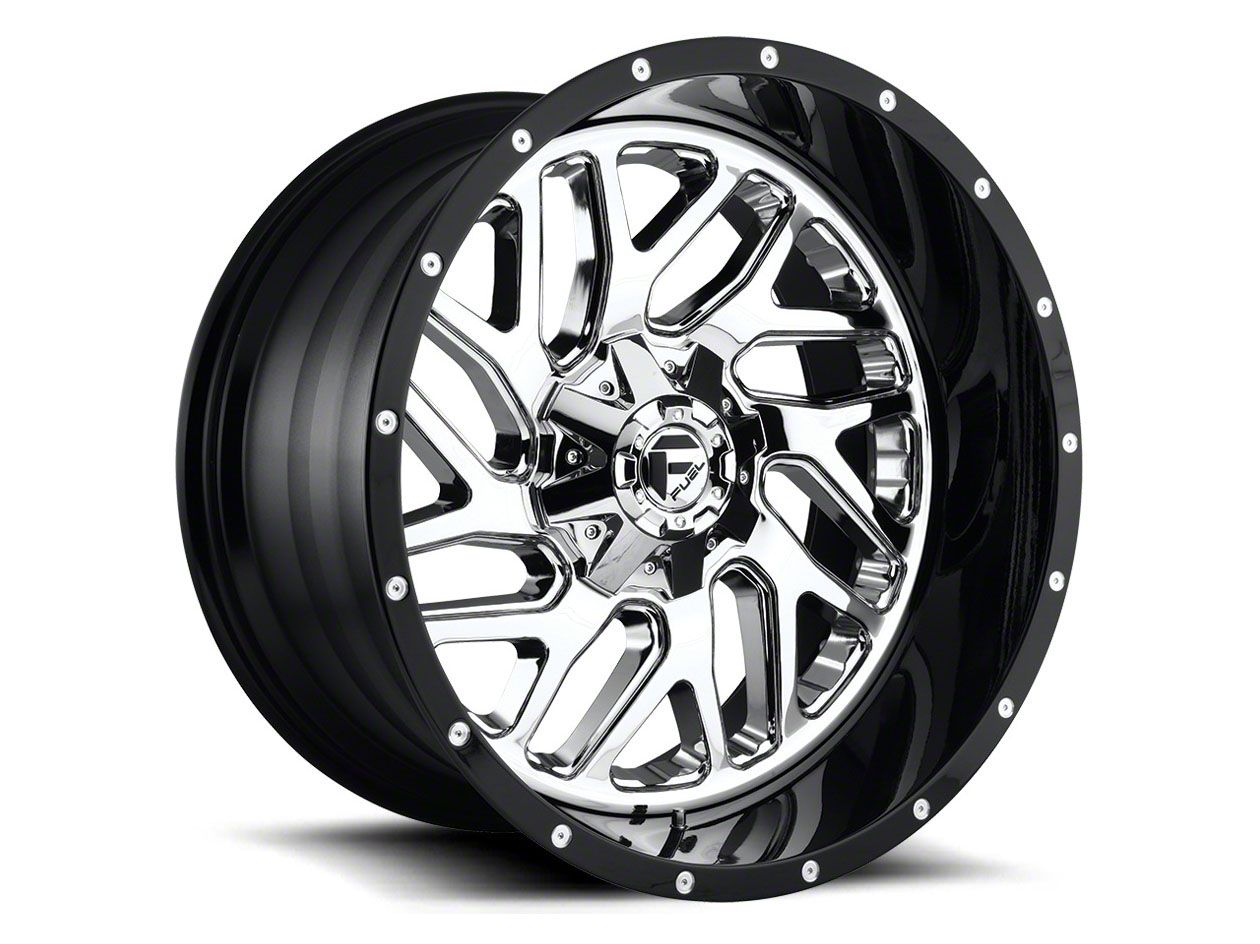 Fuel Wheels Silverado Triton Chrome 6-Lug Wheel - 22x14; -70mm Offset ...
