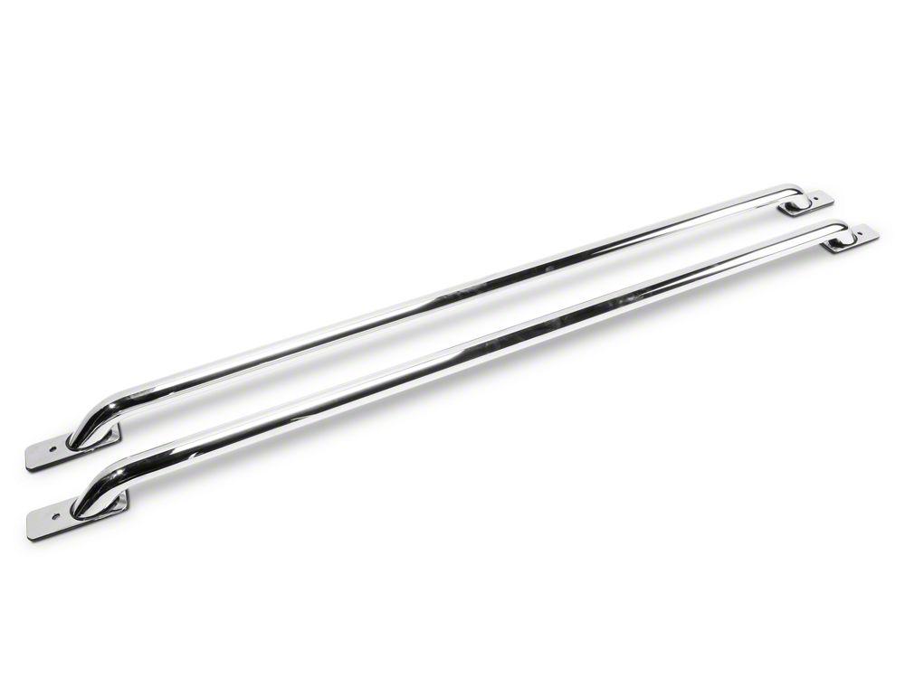 Barricade Bed Rails; Stainless Steel (99-06 Silverado 1500 w/ 6.50-Foot ...