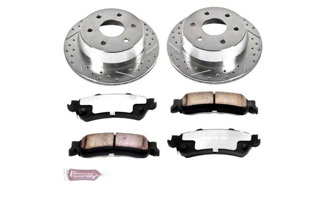 Power Stop Silverado Z36 Extreme Truck & Tow 6-Lug Brake Rotor & Pad ...