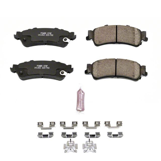 PowerStop Silverado 1500 Z23 Evolution Sport Carbon-Fiber Ceramic Brake ...