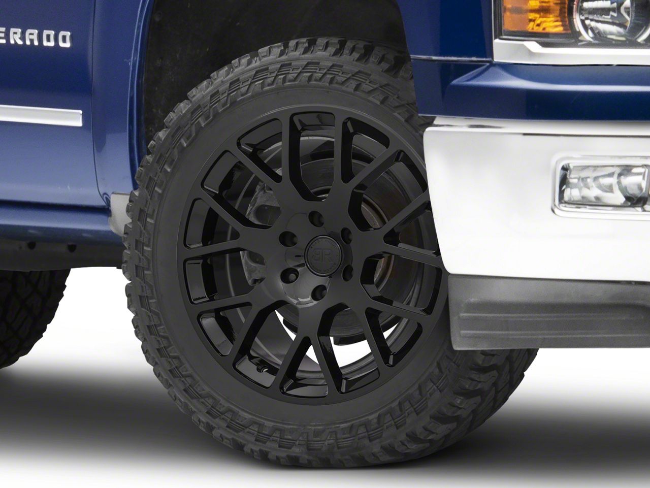 Black Rhino Bronco Kunene Gloss Black 6-Lug Wheel; 24x10; 25mm Offset ...