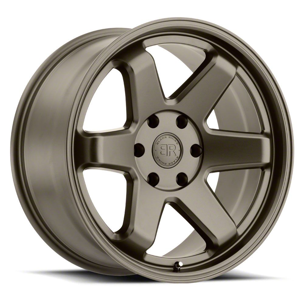 Black Rhino Silverado 1500 Roku Matte Bronze 6-Lug Wheel; 20x9.5; 12mm ...