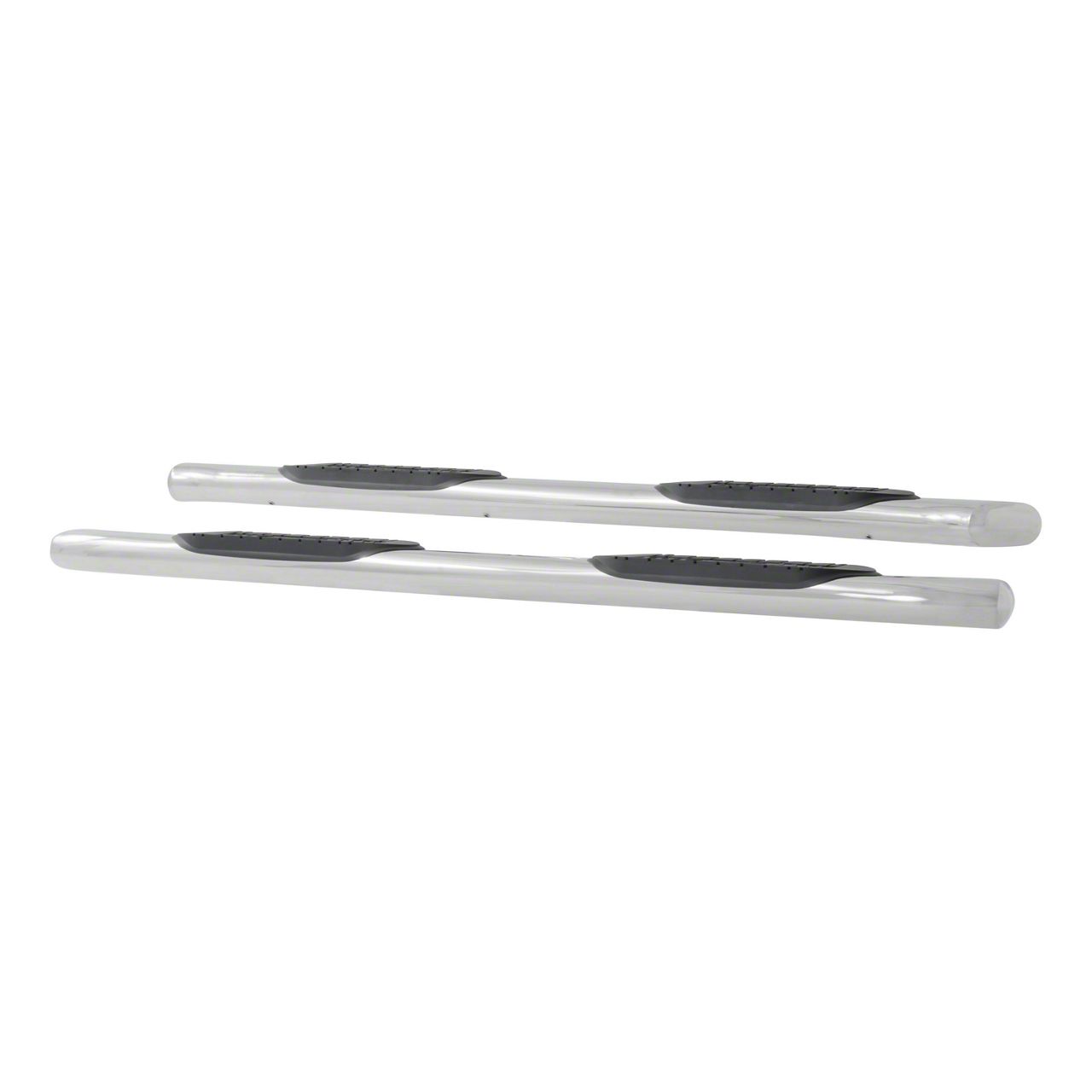 Silverado 1500 6-Inch Oval Tubular Nerf Side Step Bars; Polished ...