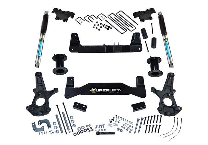 SuperLift Silverado 6 in. Suspension Lift Kit w/ Bilstein Shocks ...