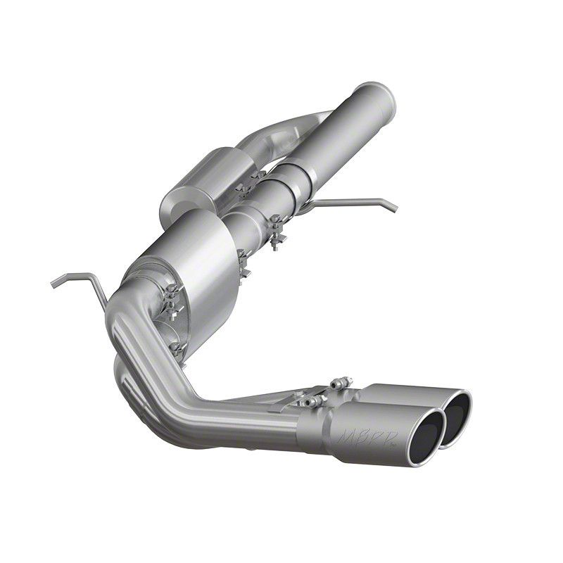 MBRP Silverado 3 in. Installer Series Dual Exhaust System - Middle Side ...