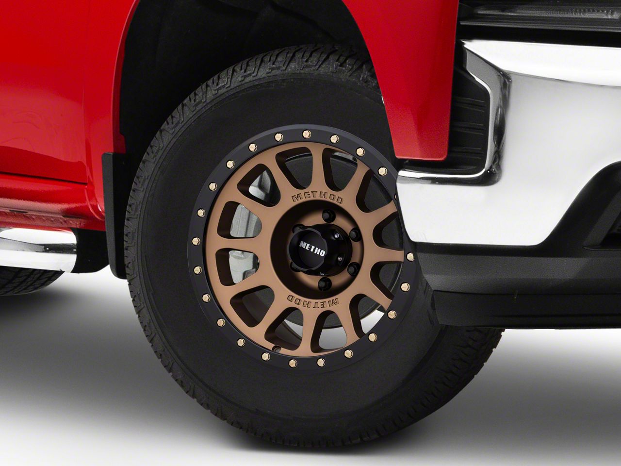 Method Race Wheels Silverado 1500 MR305 NV Bronze 6-Lug Wheel; 18x9 ...