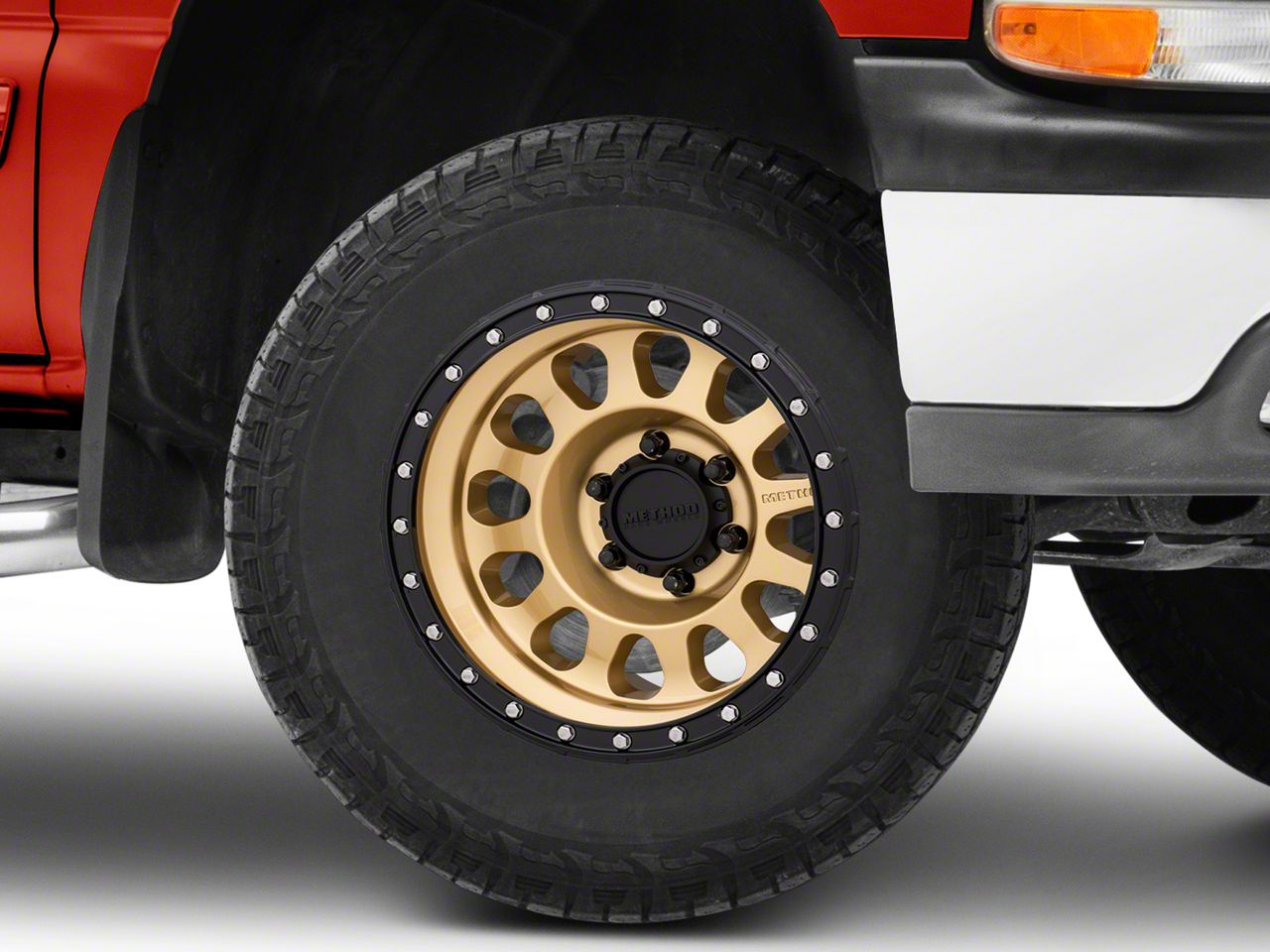 Method Race Wheels Silverado 1500 MR315 Gold 6-Lug Wheel; 17x9; -12mm ...