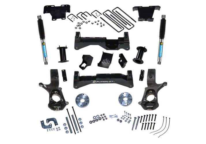 SuperLift Silverado 1500 8-Inch Suspension Lift Kit with Bilstein ...