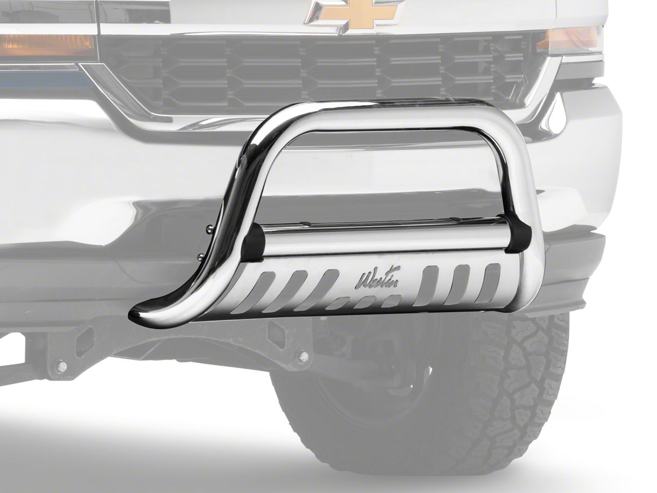 Silverado 1500 Ultimate Bull Bar; Chrome (16-18 Silverado 1500)