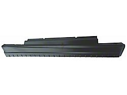 Silverado 1500 Slip-On Style Rocker Panel; Driver Side (99-06 Silverado ...