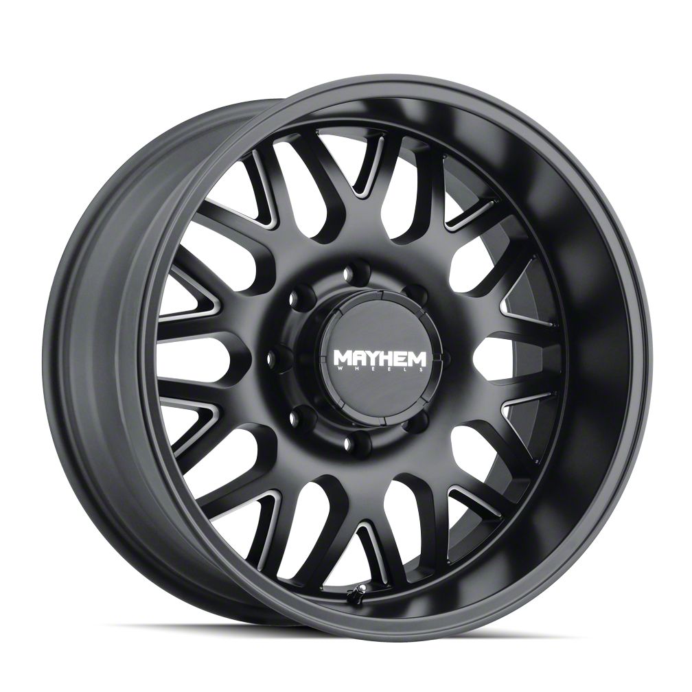 Mayhem Wheels RAM 1500 Tripwire Gloss Black Milled 6-Lug Wheel; 20x9 ...
