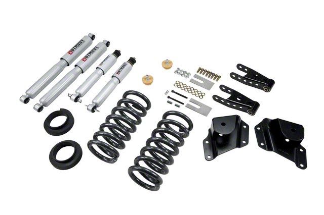 Belltech Silverado 1500 Lowering Kit; 2 to 3-Inch Front Drop; 4-Inch ...