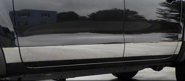 Silverado 1500 Rocker Panel Trim; Upper Kit (99-06 Silverado 1500 ...