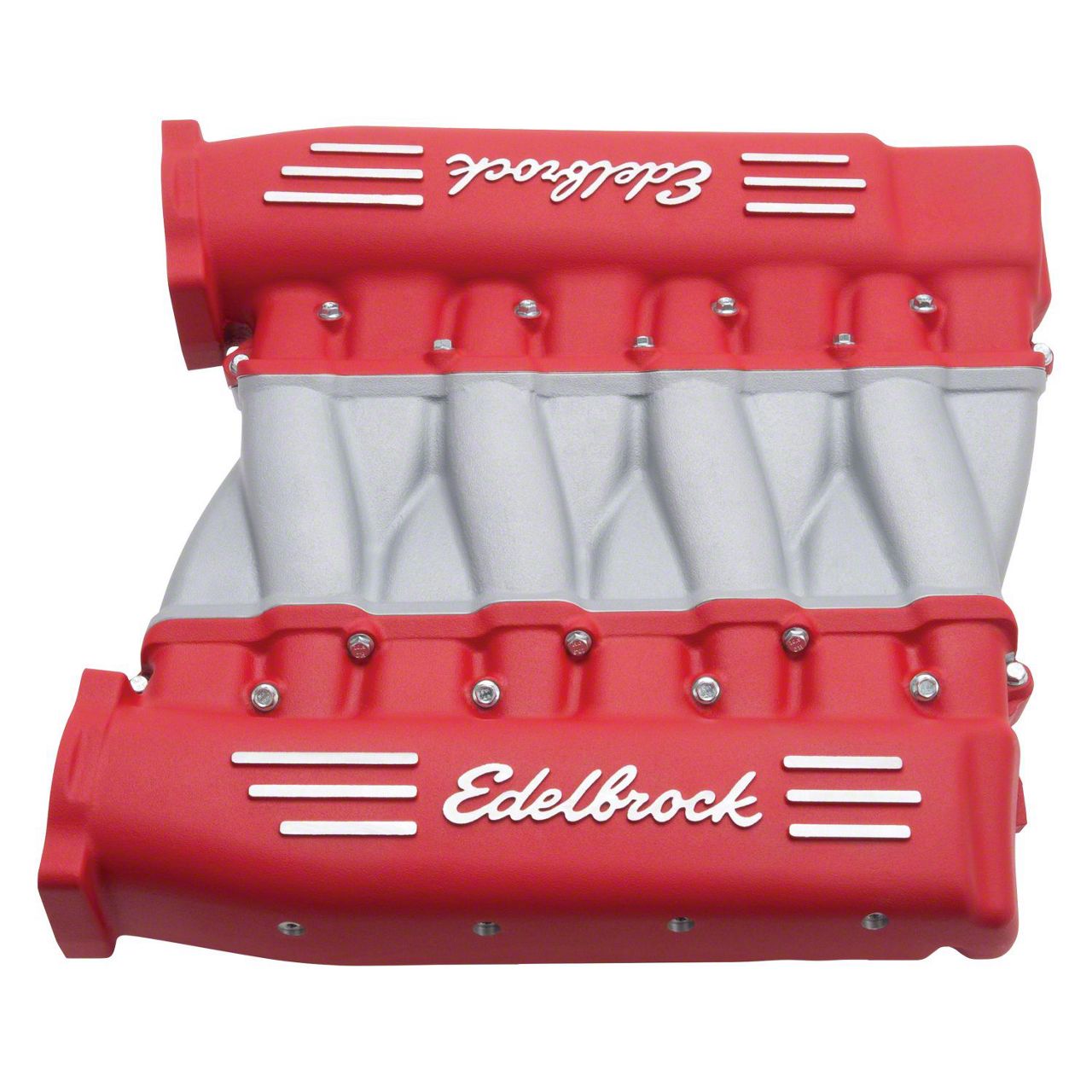 Edelbrock Camaro Cross-Ram Small Block LS3 Intake Manifold; Red 7141 ...