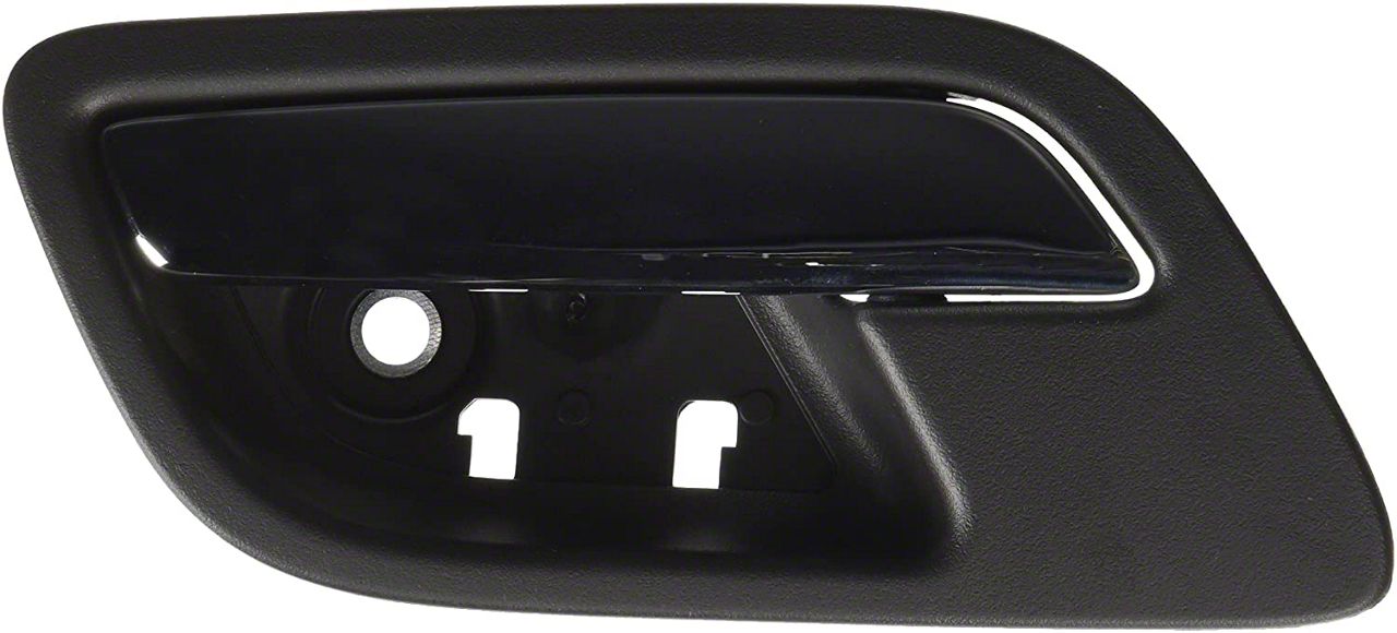 GM Silverado 1500 Interior Door Handle; Rear Left; Inside; Black and ...