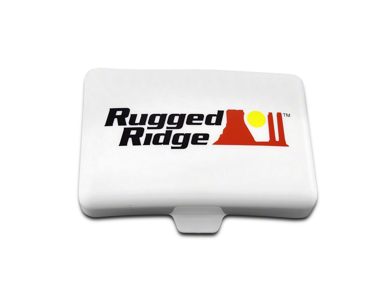 Rugged Ridge Sierra 1500 5x7-Inch Off-Road Light Cover - White 15210.56