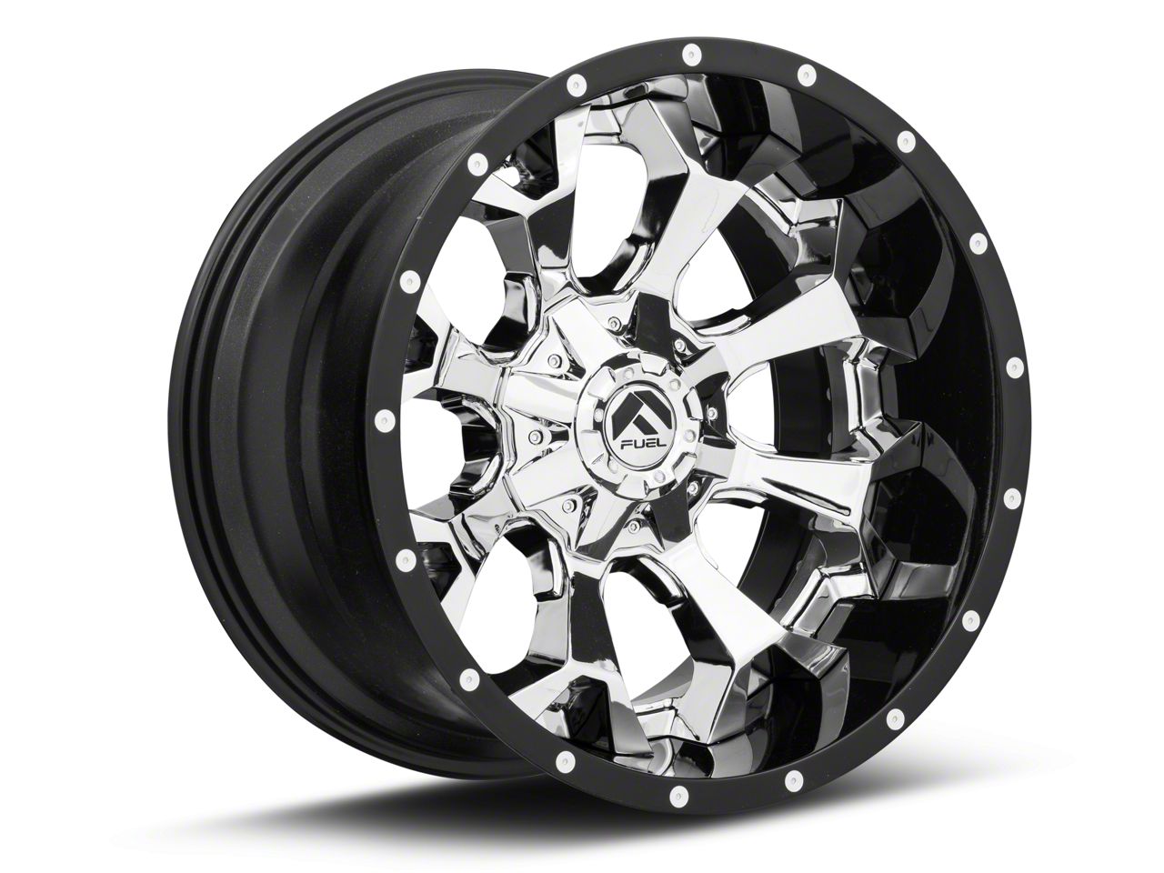 Fuel Wheels Sierra 1500 Assault Chrome 6-Lug Wheel; 20x12; -43mm Offset ...