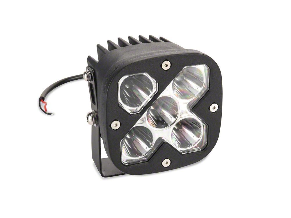 Raxiom 4.25-Inch Square High-Powered LED Light | Raxiom