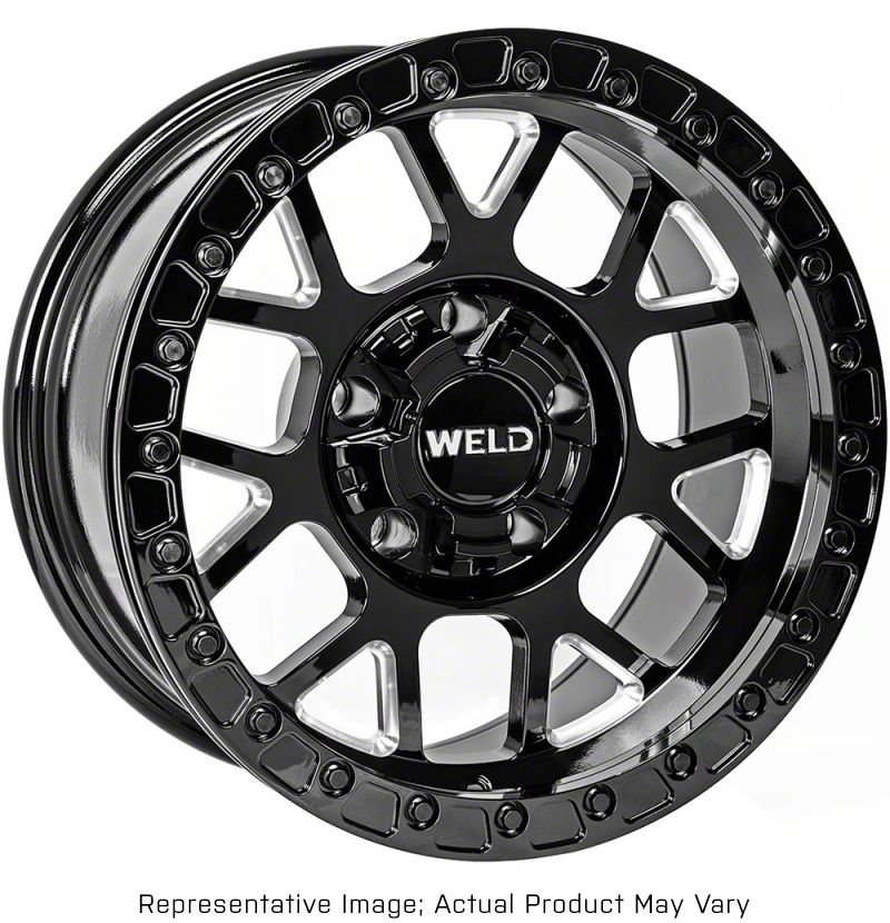 Weld Off-Road Silverado 1500 Cinch Beadlock Candy Red 6-Lug Wheel; 17x9 ...