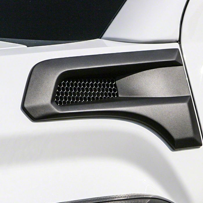 Air Design Sierra 1500 Fender Vents; Satin Black GM28A13 (16-18 Sierra ...