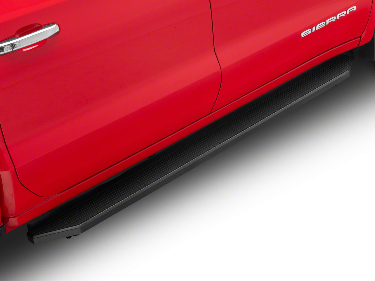 Silverado 2500 H-Style Running Boards; Black (20-22 Silverado 2500 HD ...