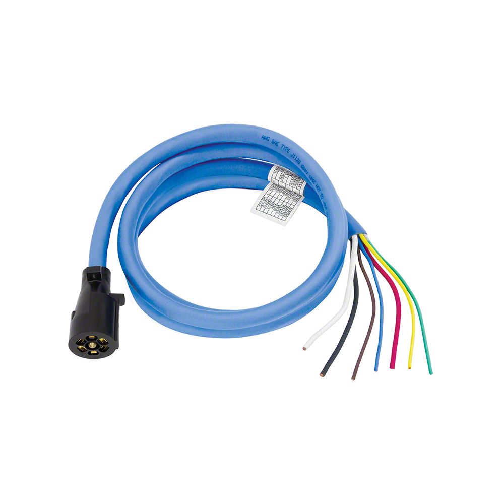 Toyota 4-Runner Trailer Wiring Adapter Connector; 7-Way Molded Trailer ...