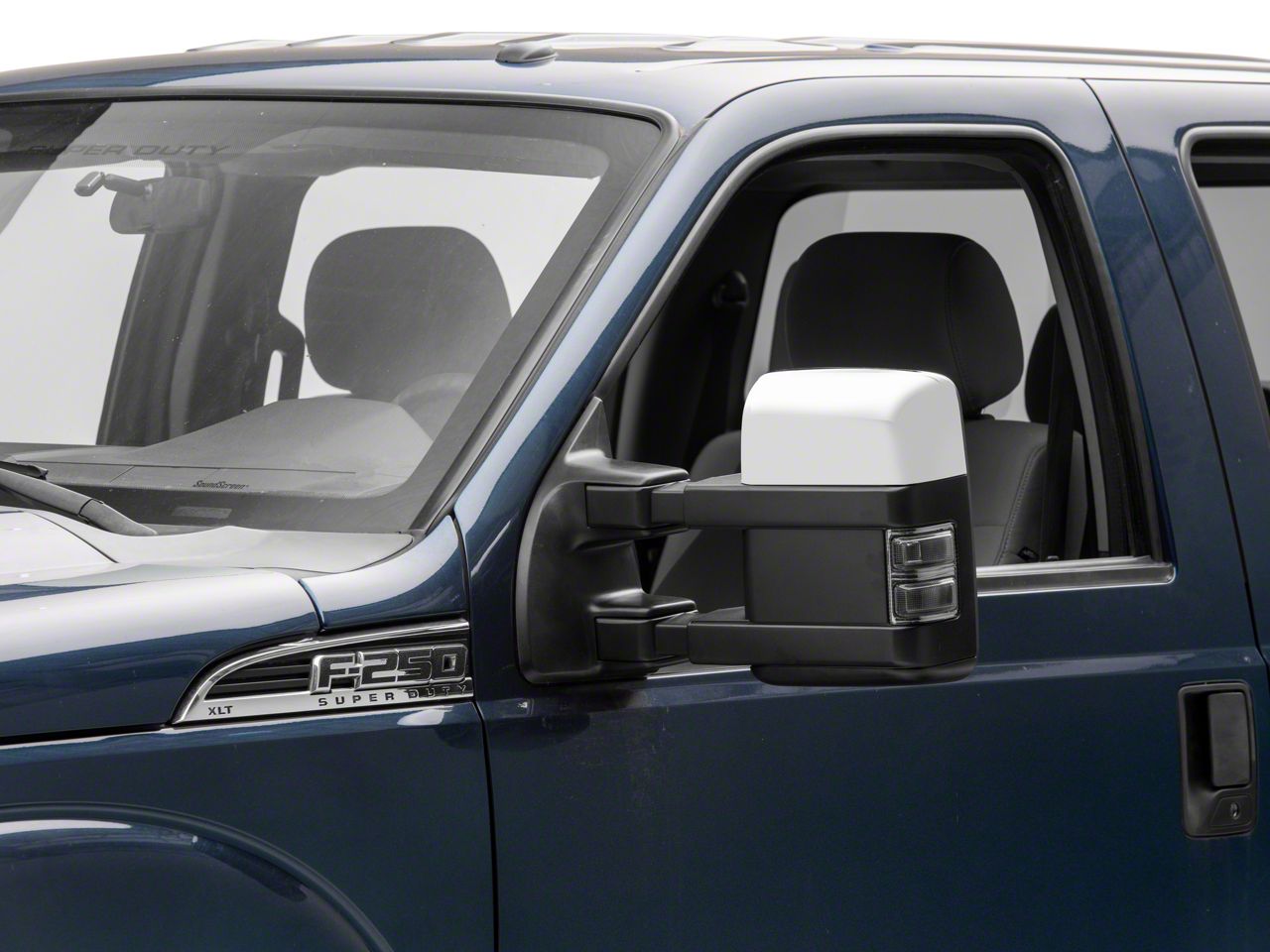 F-250 Super Duty Powered Heated Memory Power Folding Towing Mirrors ...