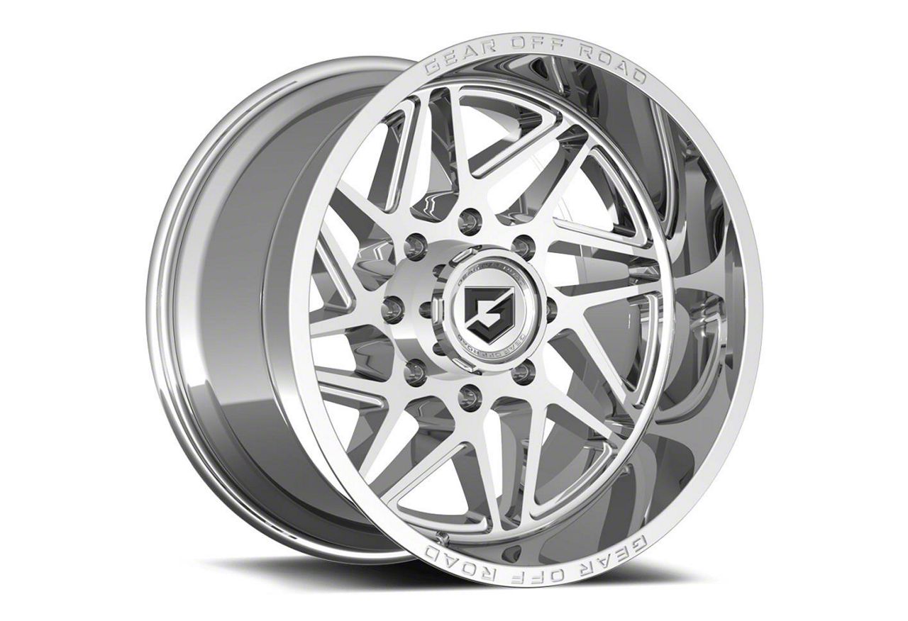 Gear Off-Road F-250 Super Duty Ratio Chrome 8-Lug Wheel; 20x10; -19mm ...