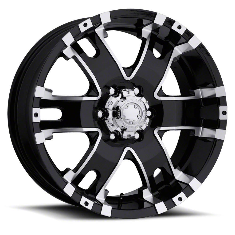Ultra Wheels F-250 Super Duty Baron Gloss Black with Diamond Cut ...
