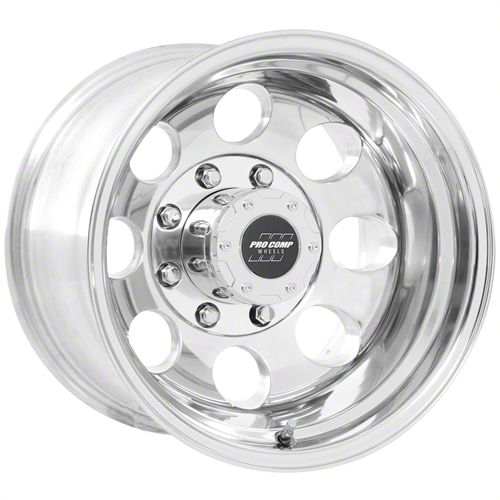 Pro Comp Wheels F-250 Super Duty Vintage Polished 8-Lug Wheel; 16x10 ...