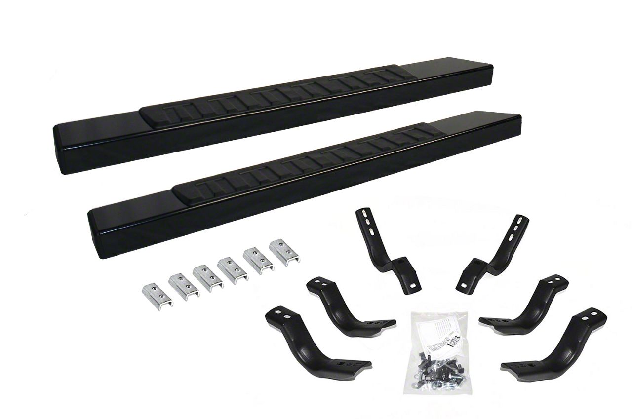 Silverado 2500 6-Inch OE Xtreme II Side Step Bars; Textured Black (07 ...