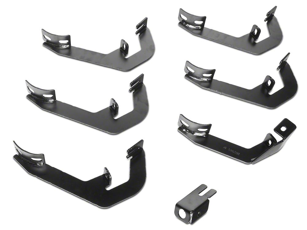 Barricade Replacement Side Step Bar Hardware Kit for SHS1202 Only (07-19 Silverado 3500 HD Crew ...
