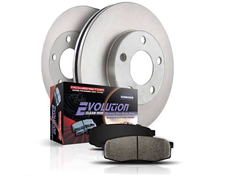PowerStop F-150 OE Replacement 6 or 7-Lug Brake Rotor and Pad Kit ...