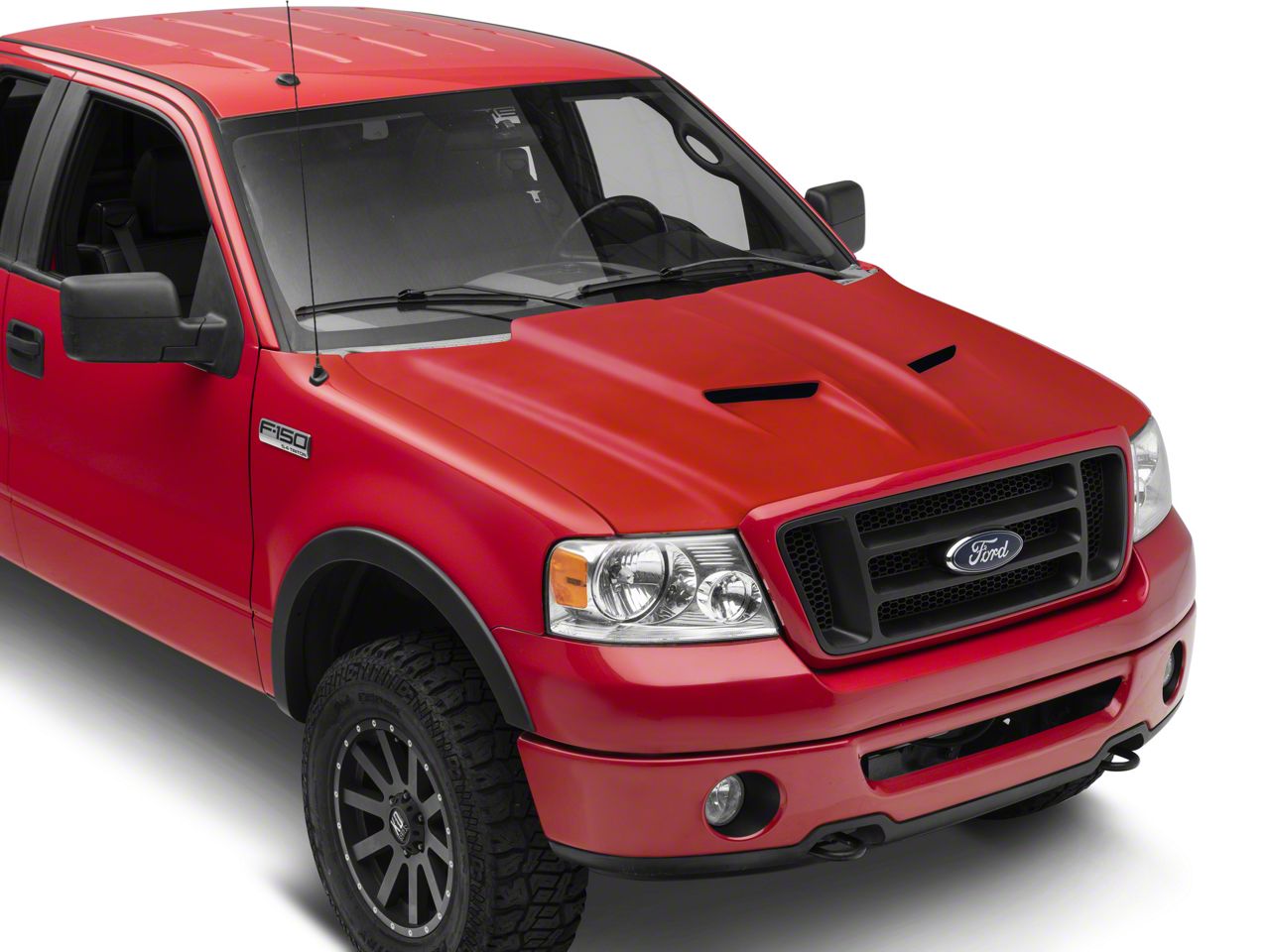 Cervini's F-150 Ram Air Type 2 Hood - Unpainted 1161 (04-08 F-150)