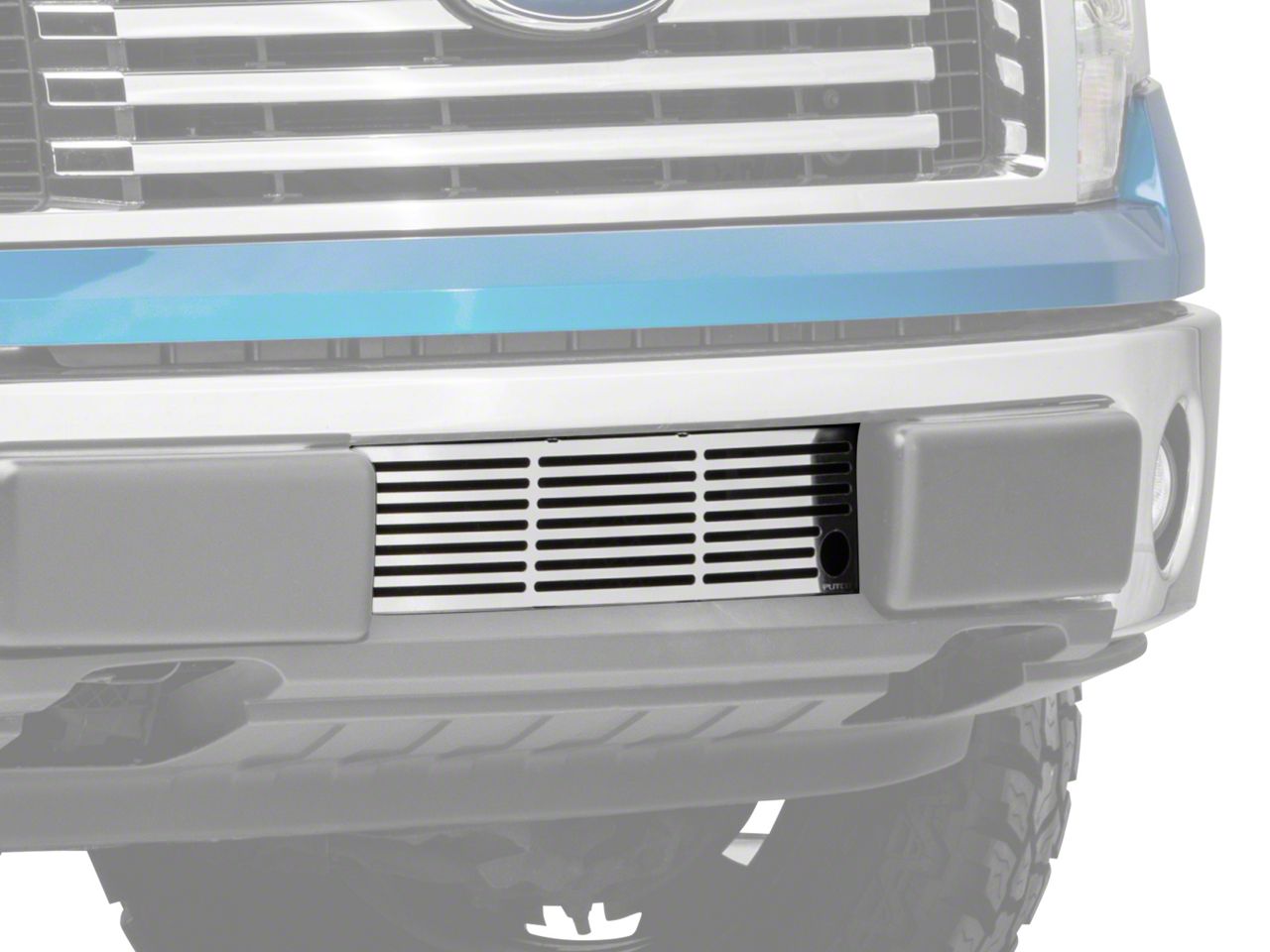 Putco F-150 Bar Design Lower Bumper Grille Insert with Heater Plug ...