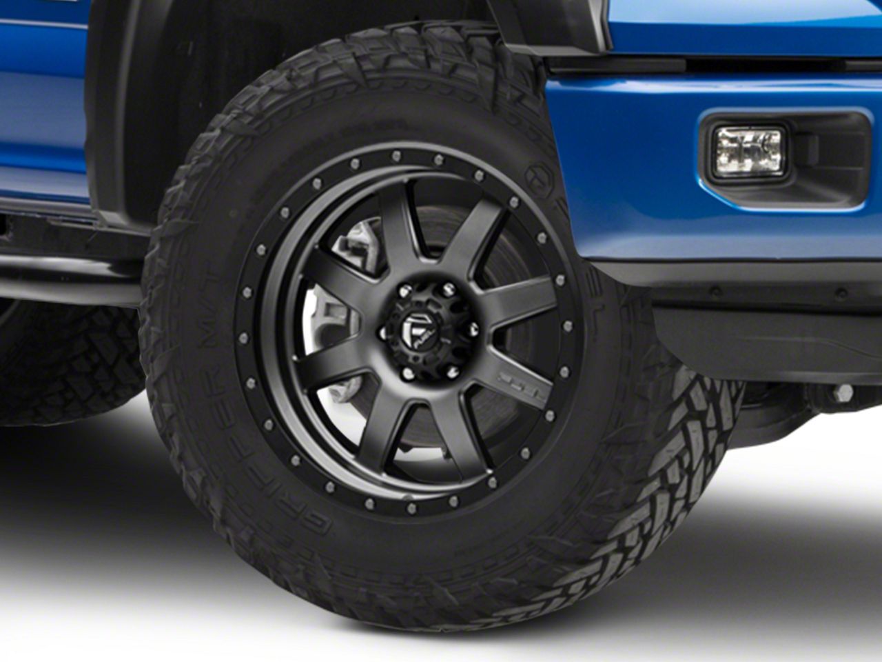 Fuel Wheels F-150 Trophy Matte Anthracite w/ Black Ring 6-Lug Wheel ...