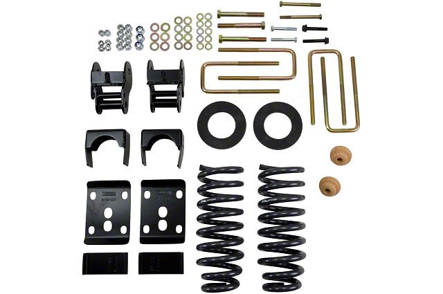 Belltech F-150 Stage 3 Lowering Kit w/ Street Performance Shocks - 2 in ...