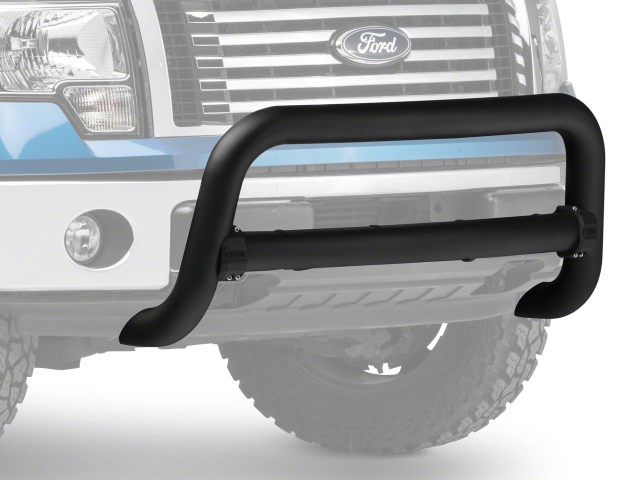 F-150 Contour 3.50-Inch Bull Bar; Textured Black (09-14 F-150 ...